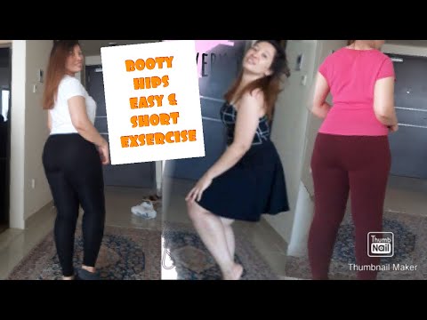 Booty and hips easy exsercise for busy mommy