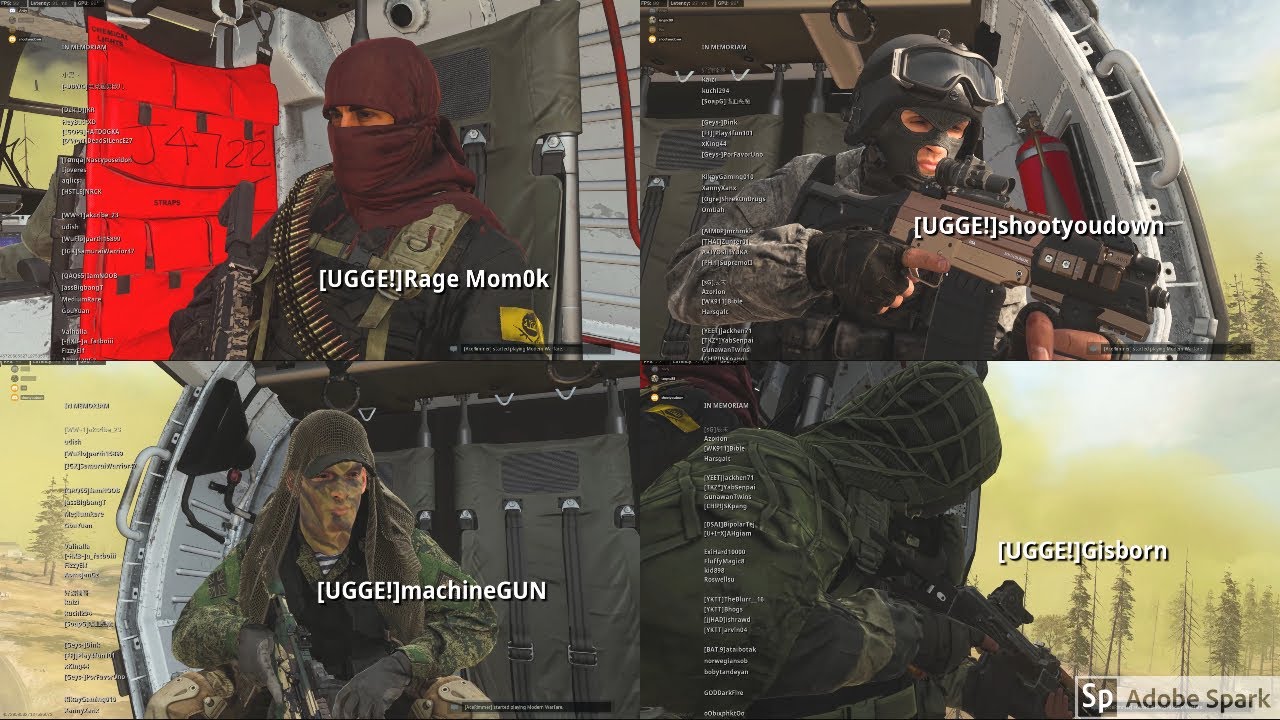 Rage Mom0k Call of Duty : Modern Warfare - Warzone Win #14 (SQUAD ...