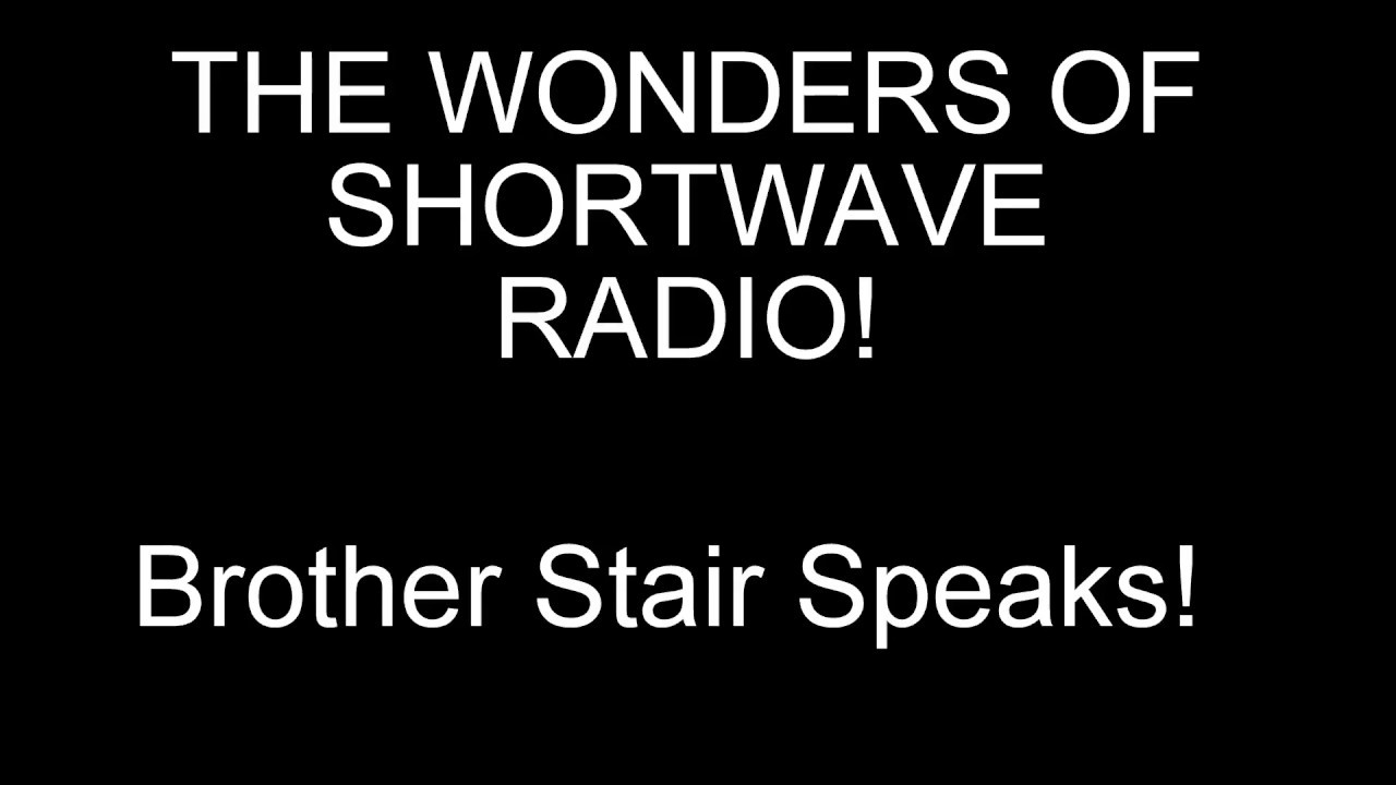 Brother Stair speaks! - YouTube