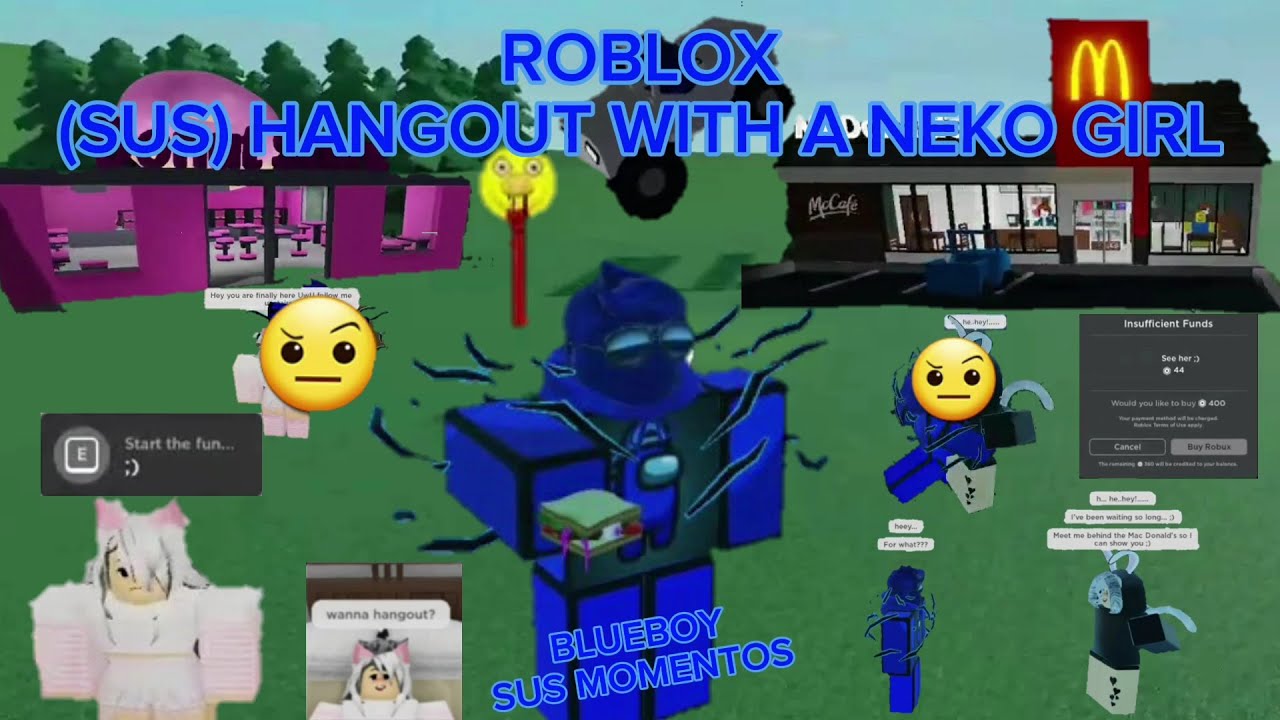 ROBLOX (SUS) HANGOUT WITH A NEKO GIRL - YouTube