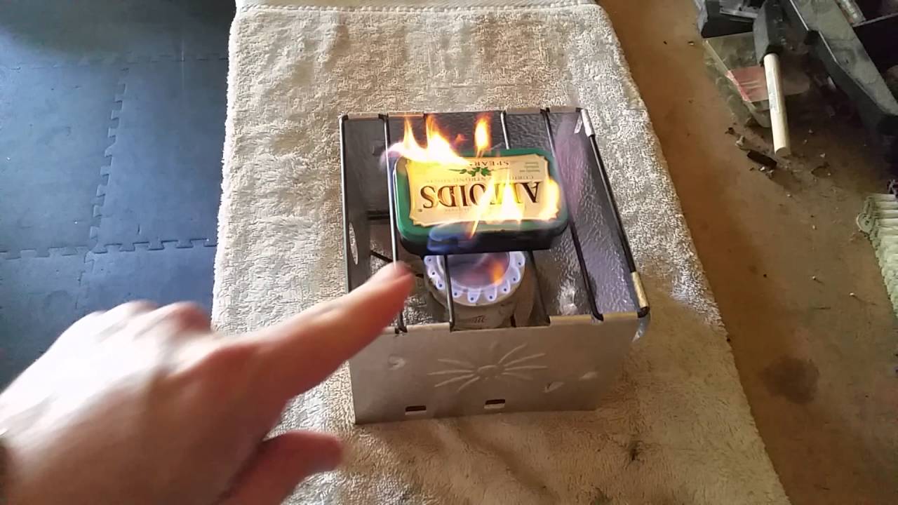 How to make Char Cloth in an Altoids tin - YouTube