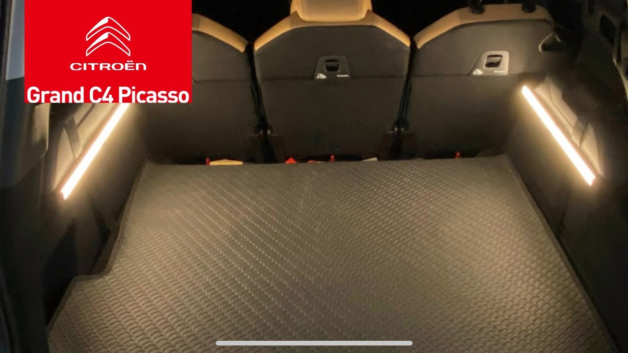 Citroen Grand Picasso Easy install trunk lamps / 그랜드피카소 트렁크 램프 간단하게 밝게 ...