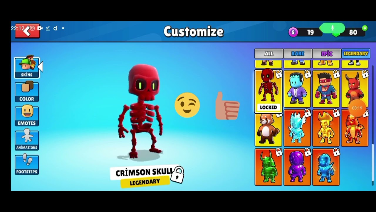 skeleton evolution-STUMBLE GUYS CİHEYT - YouTube