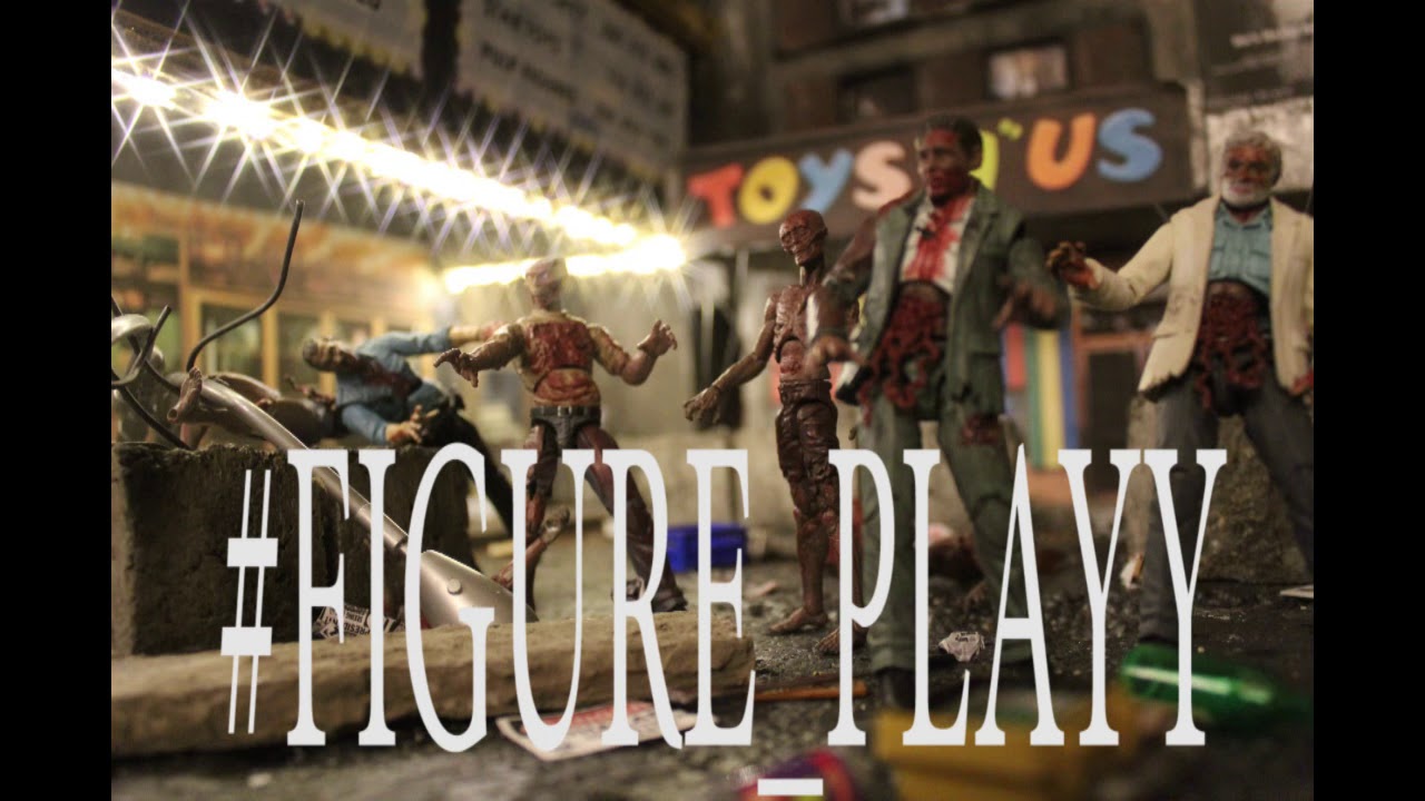 Zombie lab walking Dead Stop Motion video Movie Clip Animated Action ...