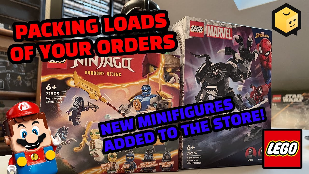 Packing YOUR Bricklink Orders! | LEGO Vlog #36 | Owning a Bricklink ...