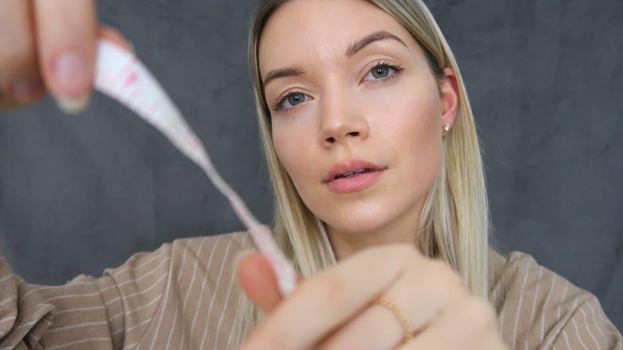 ASMR Face Measuring Roleplay (Soft Spoken) - YouTube
