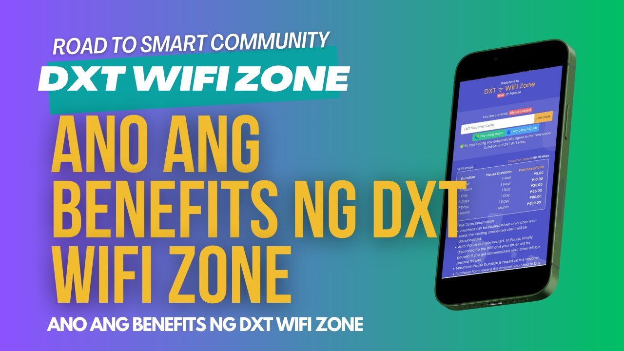 ANO ANG BENEFITS NG DXT WIFI ZONE - YouTube