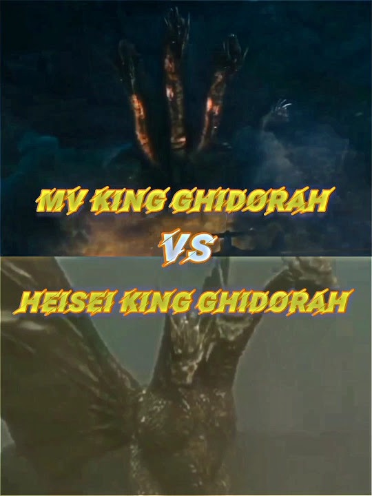 MV King Ghidorah Vs Heisei King Ghidorah #shorts #godzilla #godzillavskong #ghidorah #edit - YouTube