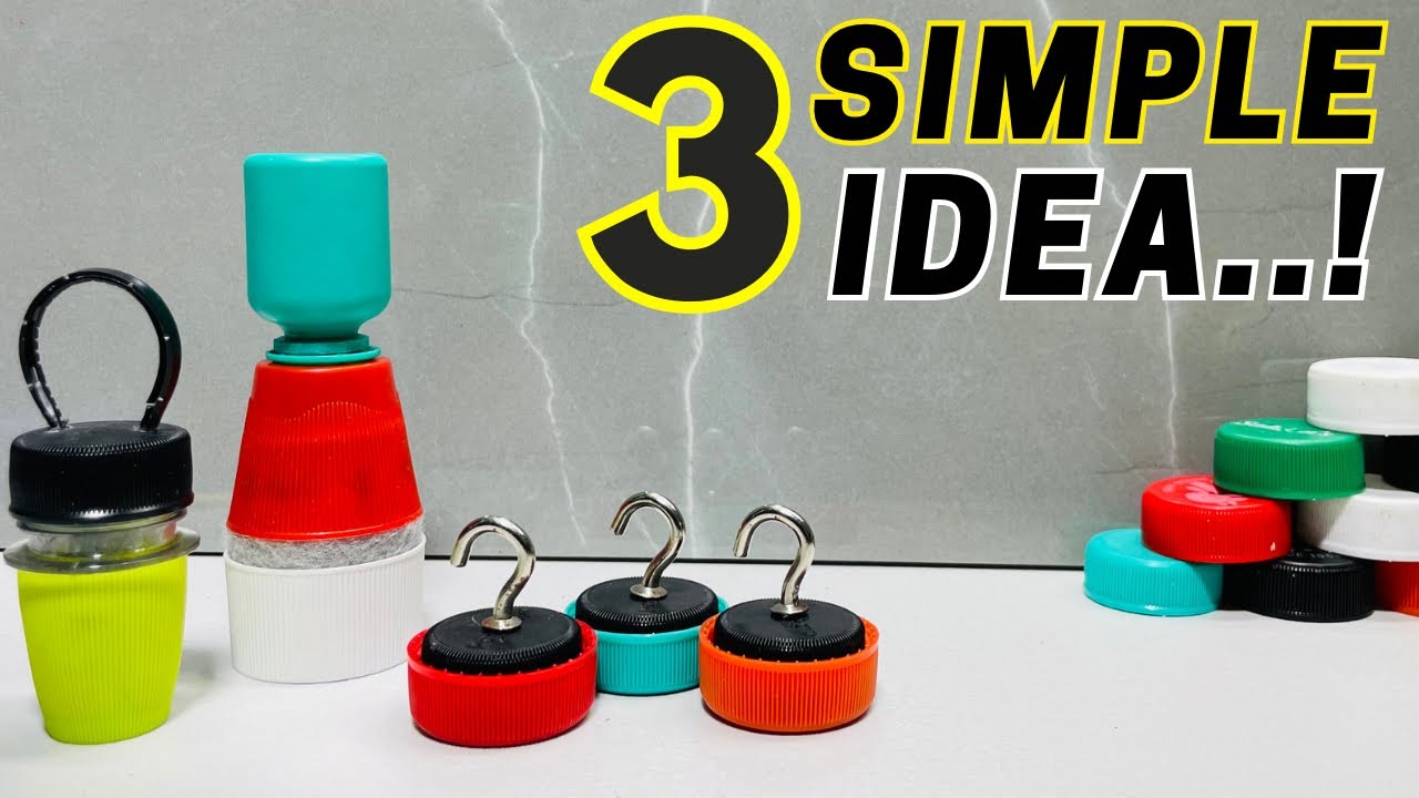 3 Genius BOTTLE CAP Ideas | You Never Seen Before | DIY - YouTube