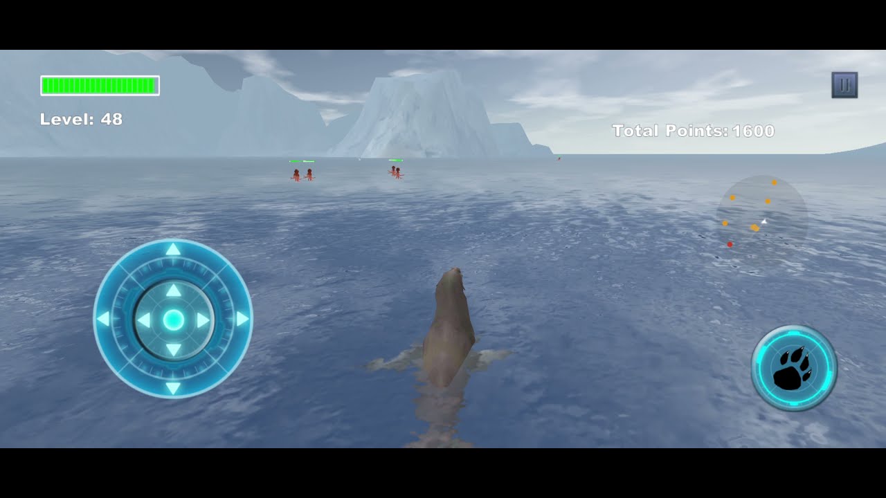 Sea Lion Simulator 3D Kills 8 Octopus and 1 Wolf - YouTube