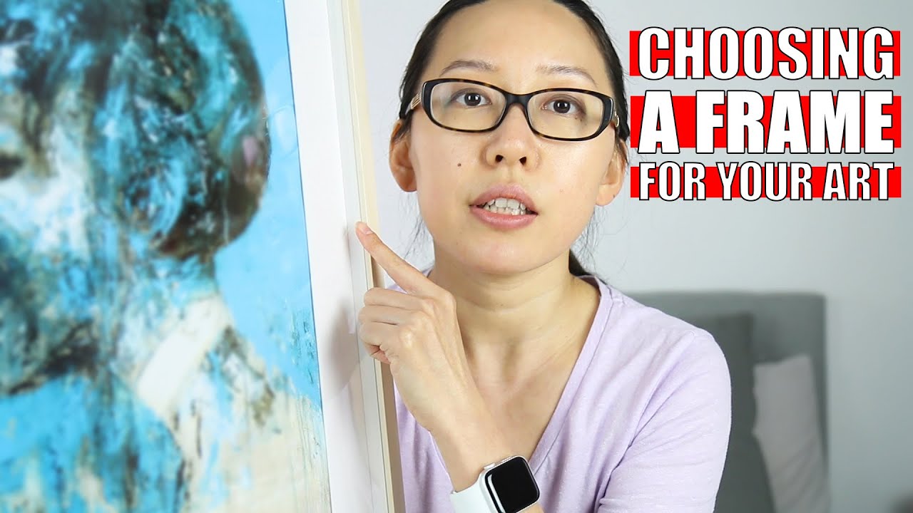 How to Choose a Budget Frame for Your Art - YouTube
