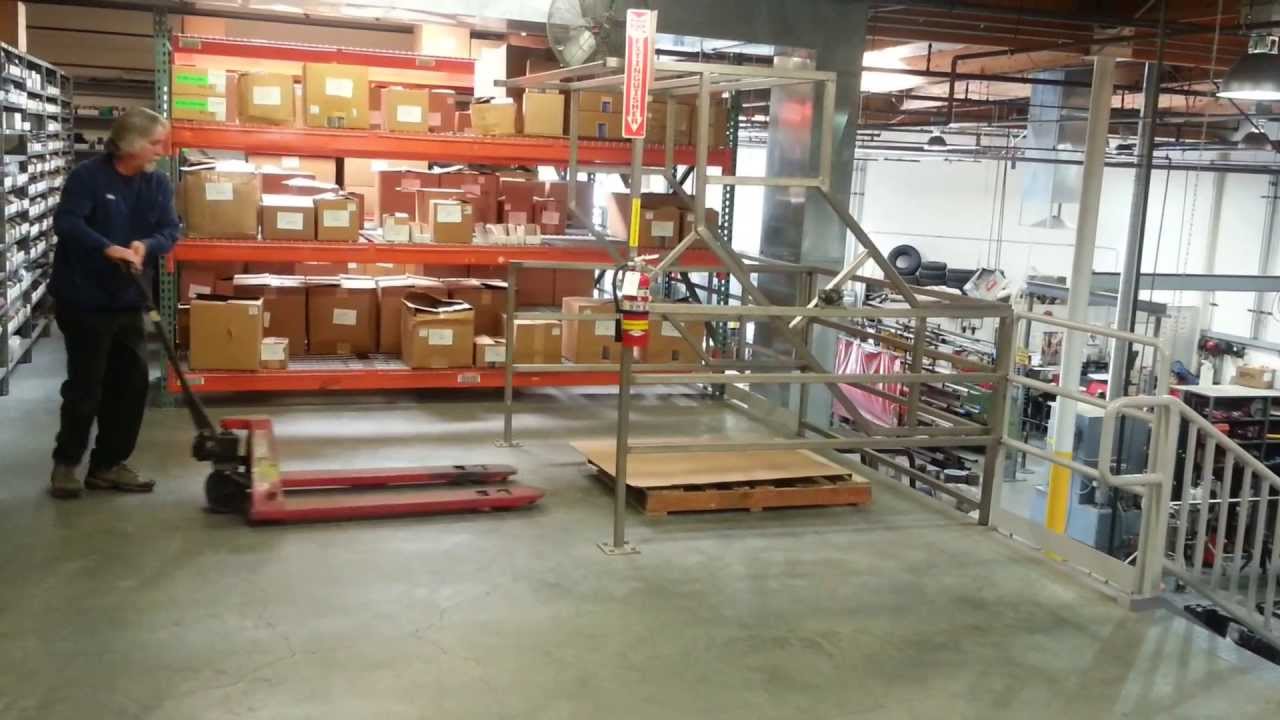 Safety Pivot Gate - YouTube