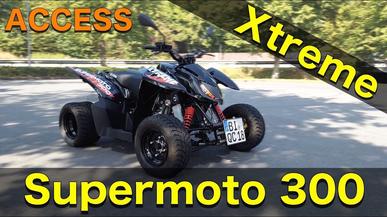 ACCESS Supermoto Xtreme 300 / Test / ToxiQtime - YouTube