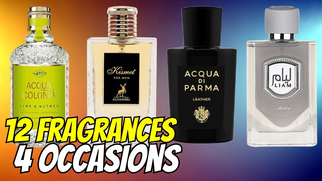 12 perfect FRAGRANCES for 4 different OCCASIONS #fragrancereview # ...