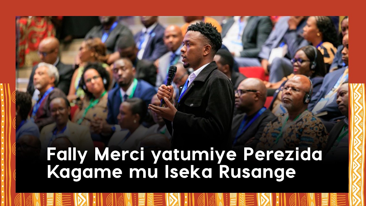 Fally Merci yatumiye Perezida Kagame mu Iseka Rusange 'Gen-Z Comedy ...