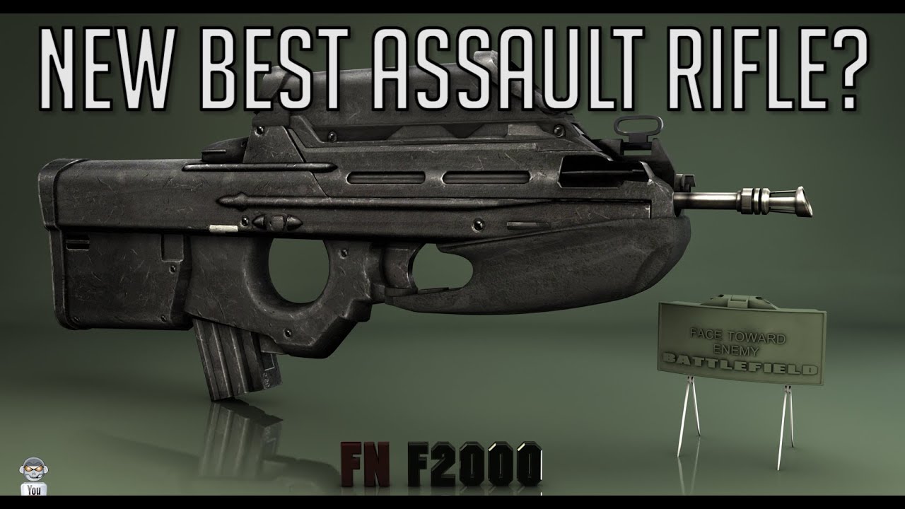 Battlefield Hardline: F2000 Gun Guide - NEW BEST ASSAULT RIFLE? - YouTube