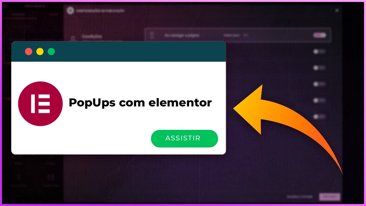 Como Criar Popups com Elementor - YouTube