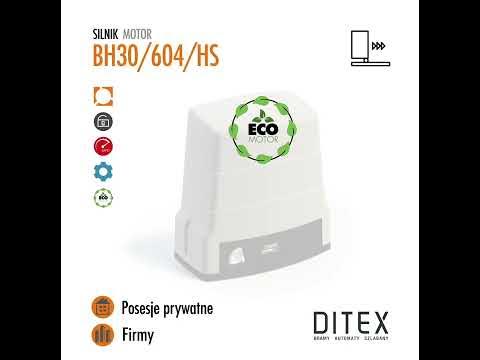 BH30/604/HS - automat do bramy przesuwnej z silnikiem brushless - YouTube