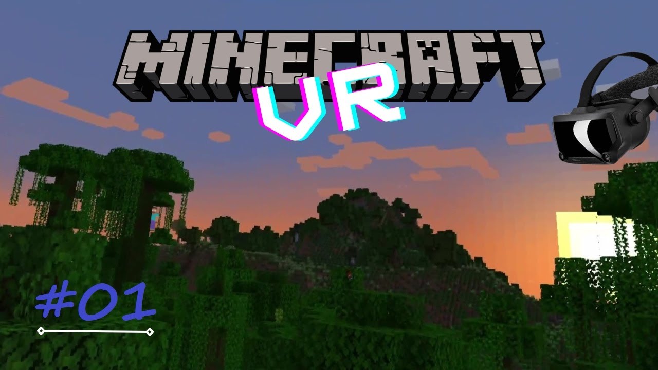 vr block game with a twist | minecraft vr part 1 - YouTube