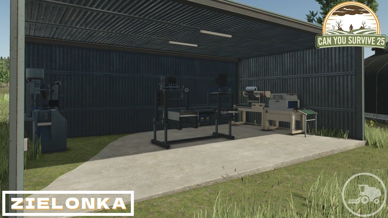 Our first production! | FS25 Zielonka Survive 25 Challenge [Part 11 ...