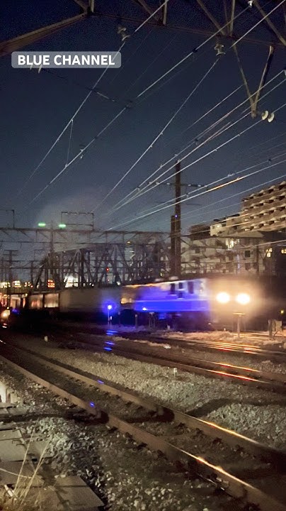 (貨物列車) 2025/02/11 2062レ EF210-154 + コキ24B (安治川口〜東京タ) #Shorts - YouTube