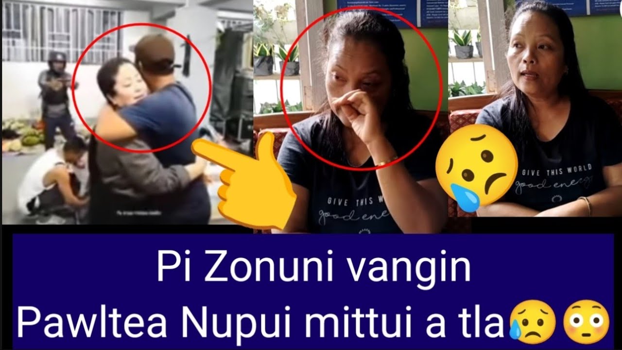 Pu Pawltea NUPUI hmuh laiin Pi Zonuni leh Pawltea an in kuah 😳Pawltea Nupui a tap😥 - YouTube