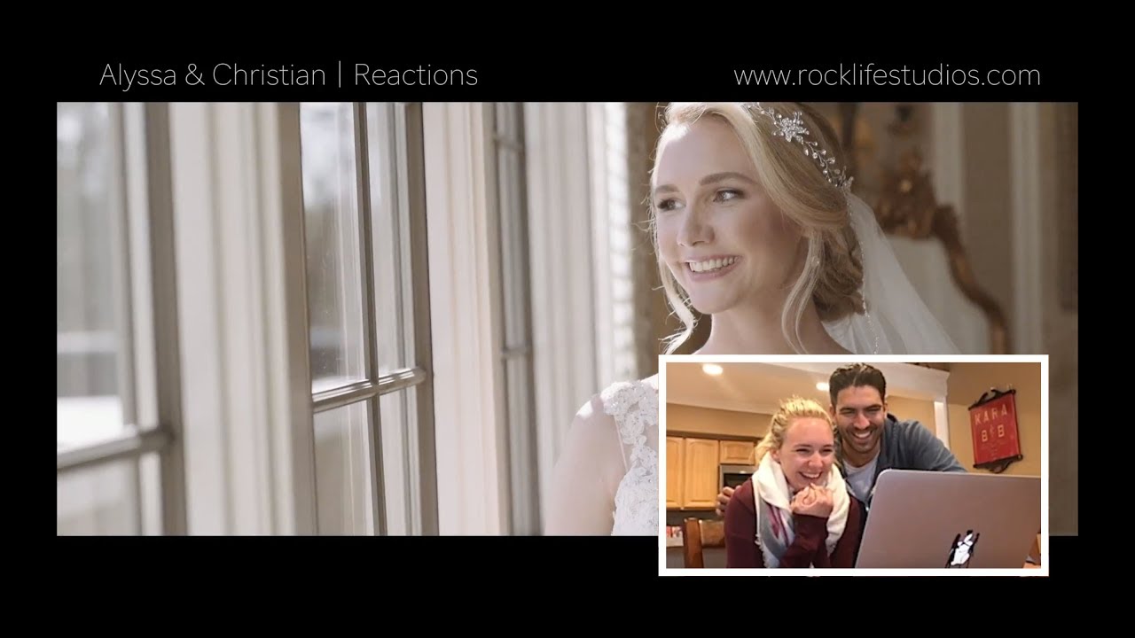 First Time Reactions from our couple Alyssa & Christian - YouTube