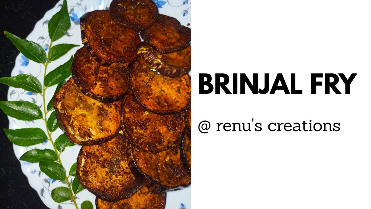EASY BRINJAL FRY |Spicy brinjal fry | Brinjal fry recipe |How to ...
