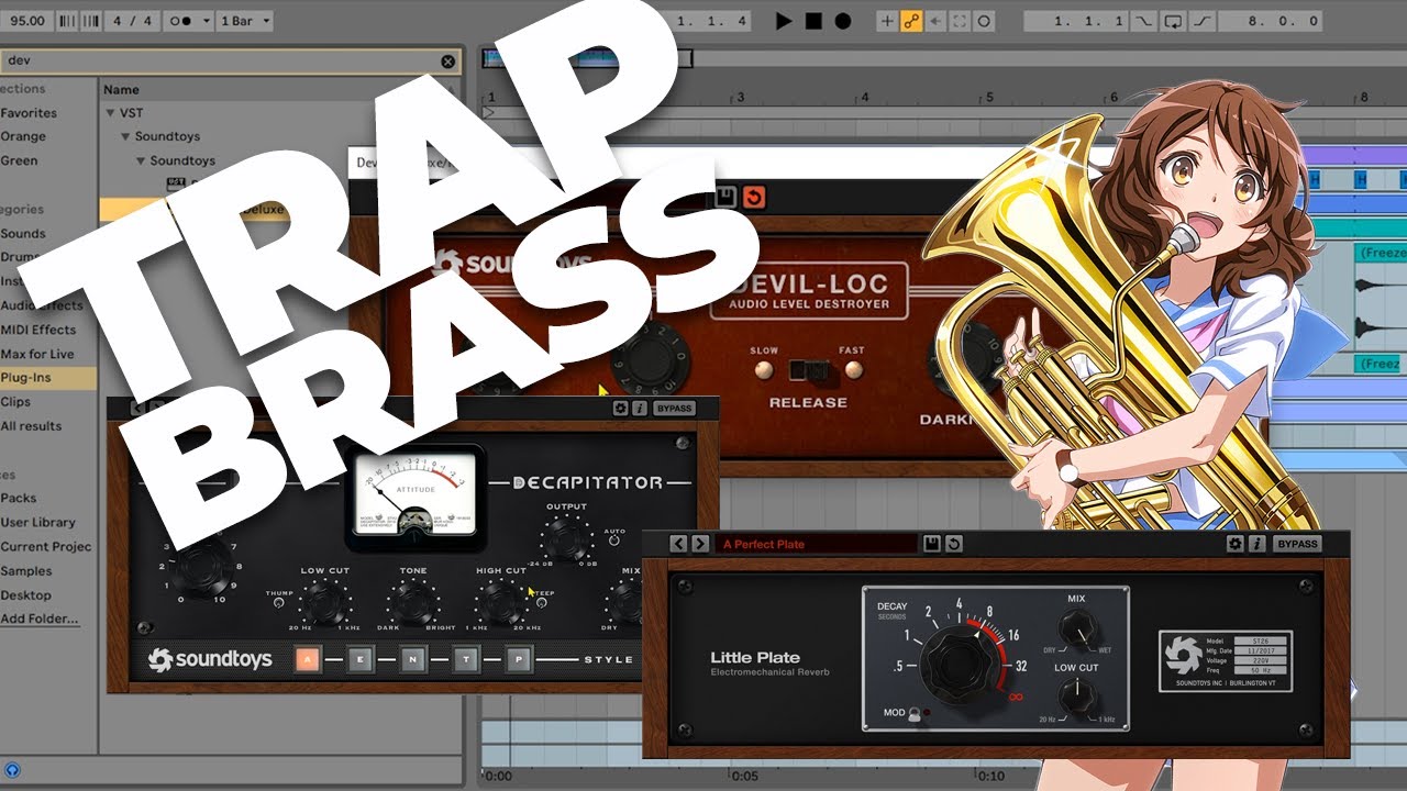 How to get Huge Trap Brass Stabs | Ableton Live Tutorial - YouTube