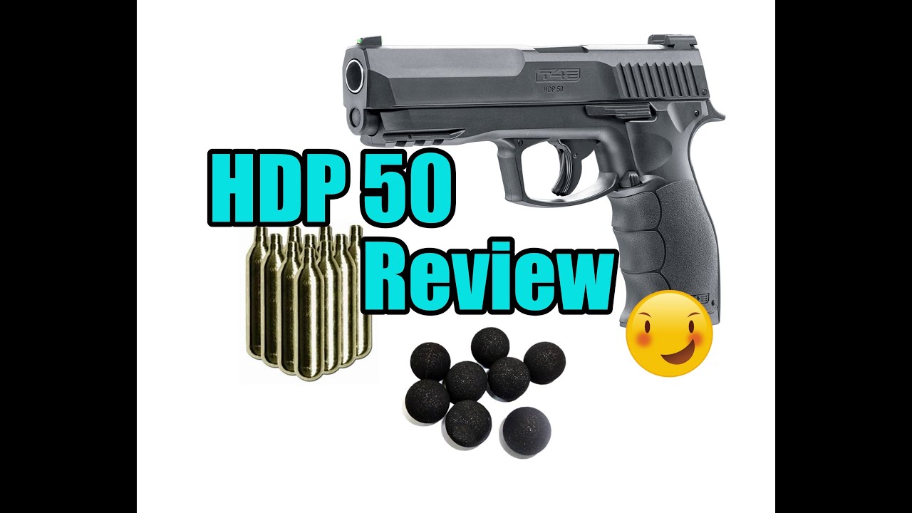 Umarex HDP 50 Review | Test | Chrony | - YouTube