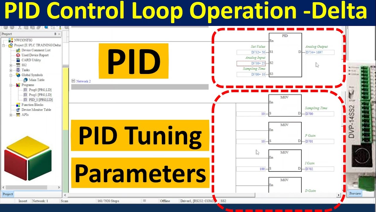 Delta Plc Pid Control Loop Programming Training What Is Pid And How