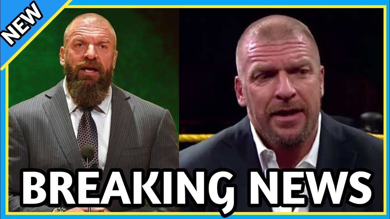 "Triple H's Emotional Statement Stuns WWE Universe: The Sad News No One ...