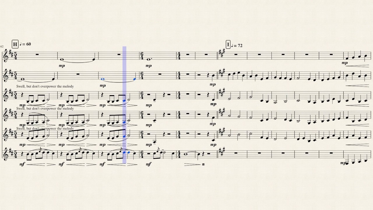 October For Six Trumpets - YouTube