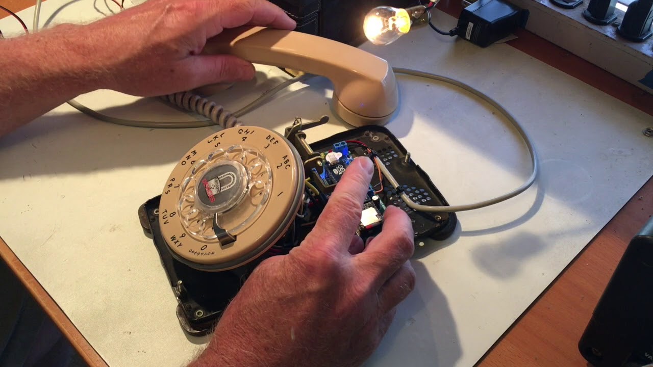 Configuring the Rotary Dial Telephone Prop - YouTube