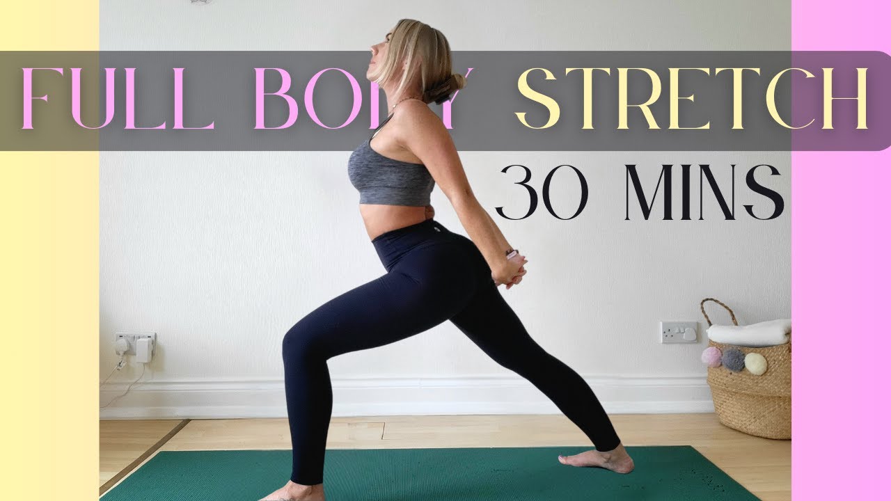 30 Minute Full Body Morning Yoga Stretch //LOVE & LIGHT YOGA - YouTube