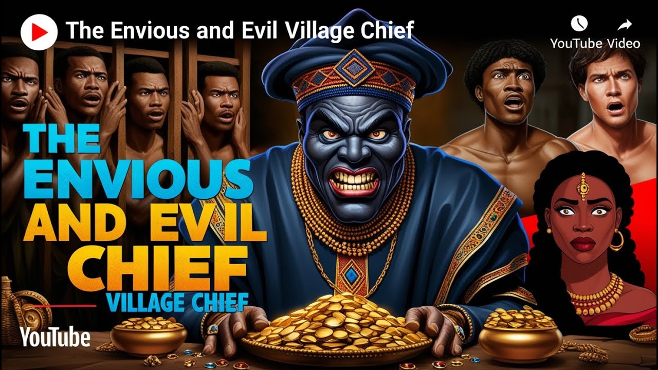EVIL CHIEF ARRESTED EVERY MAN WITH A BEAUTIFUL WIFE #africanfolktales # ...