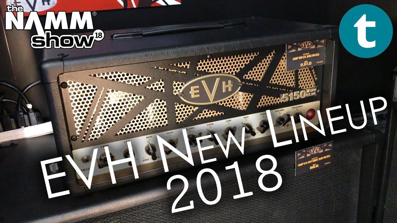 NAMM 2018 | NEW EVH Lineup 2018 - YouTube