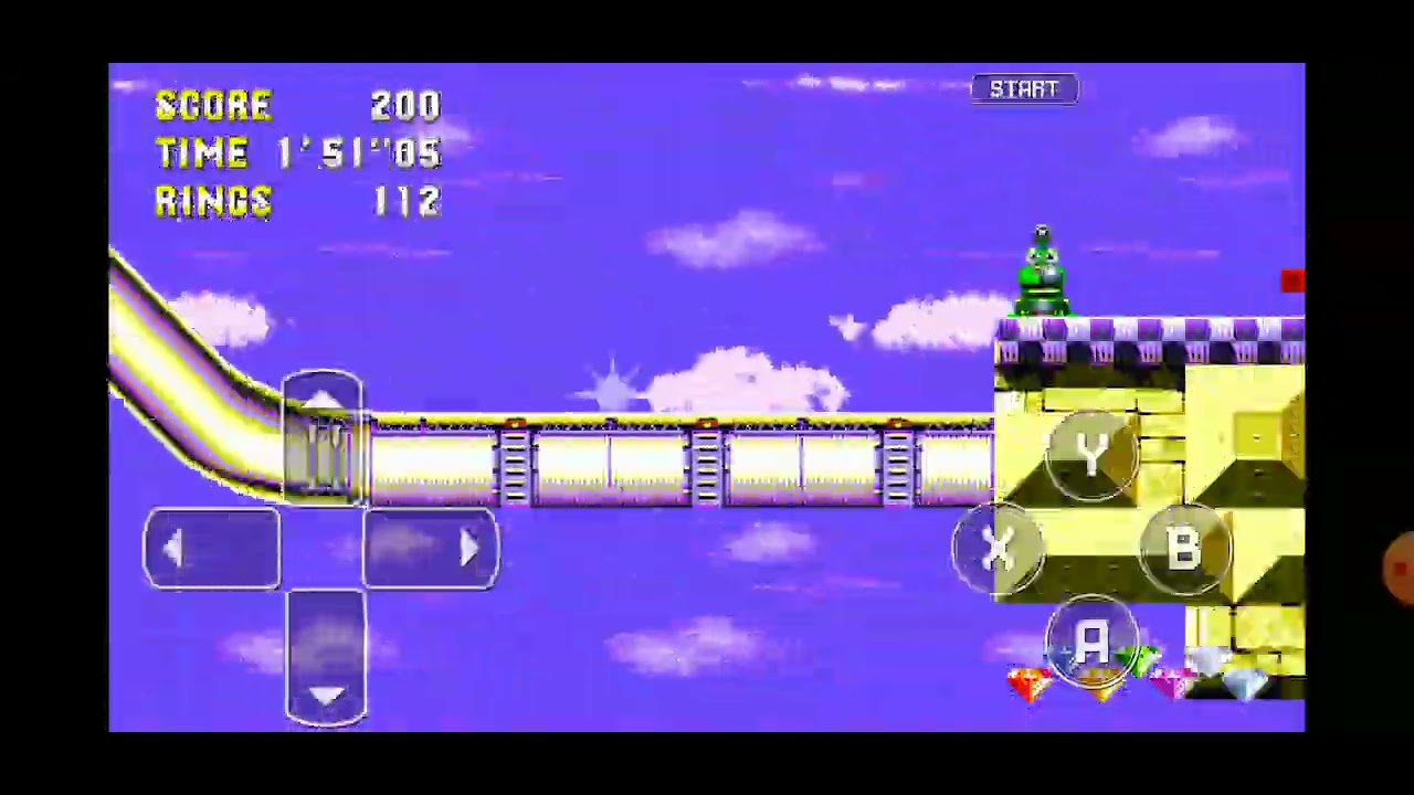 Launch base zone act 2 Plus final boss - YouTube