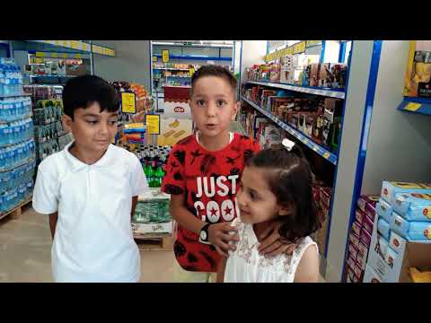 Kuzenlerimle bim alışverişim