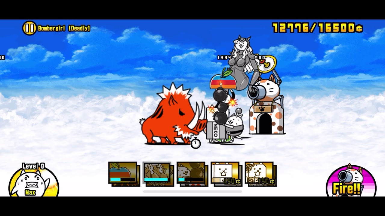 The Battle Cats - Deeply Dreaming - Bombergirl (Deadly) - YouTube