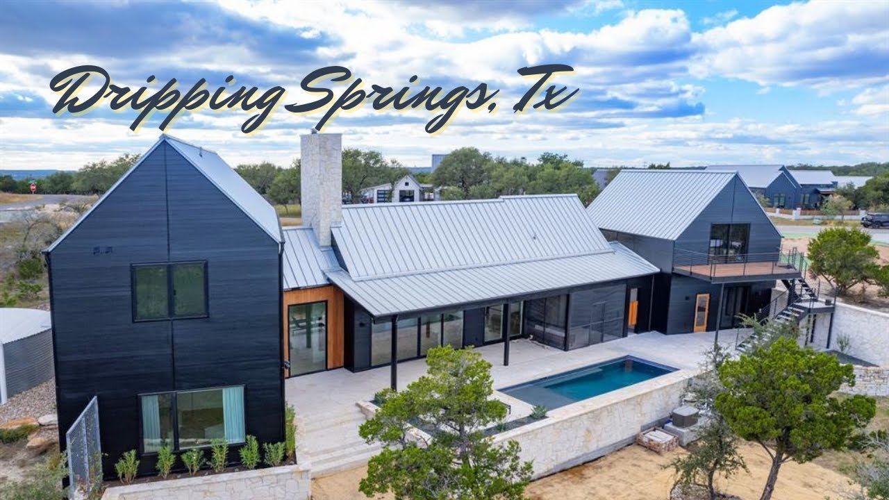 3,245 sqft Dripping Springs Home with a Pool and Amazing Views - YouTube