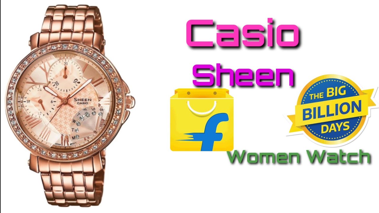 Casio Sheen Women Watch Unboxing. - YouTube