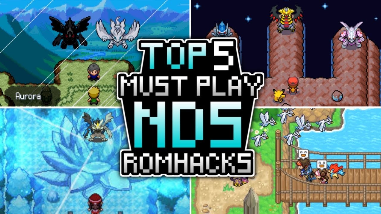 TOP 5 Pokemon NDS Rom-Hacks! (MUST PLAY) - YouTube
