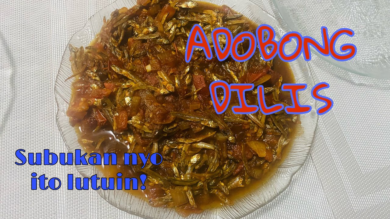 Have you tried Adobong Dilis?/ For sure mapa Unli Rice ka - YouTube