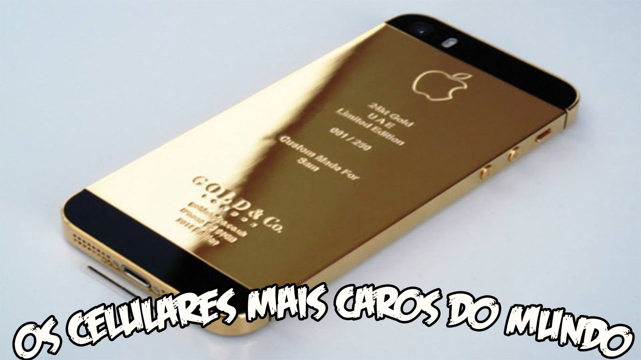 Os Celulares Mais Caros do Mundo - YouTube