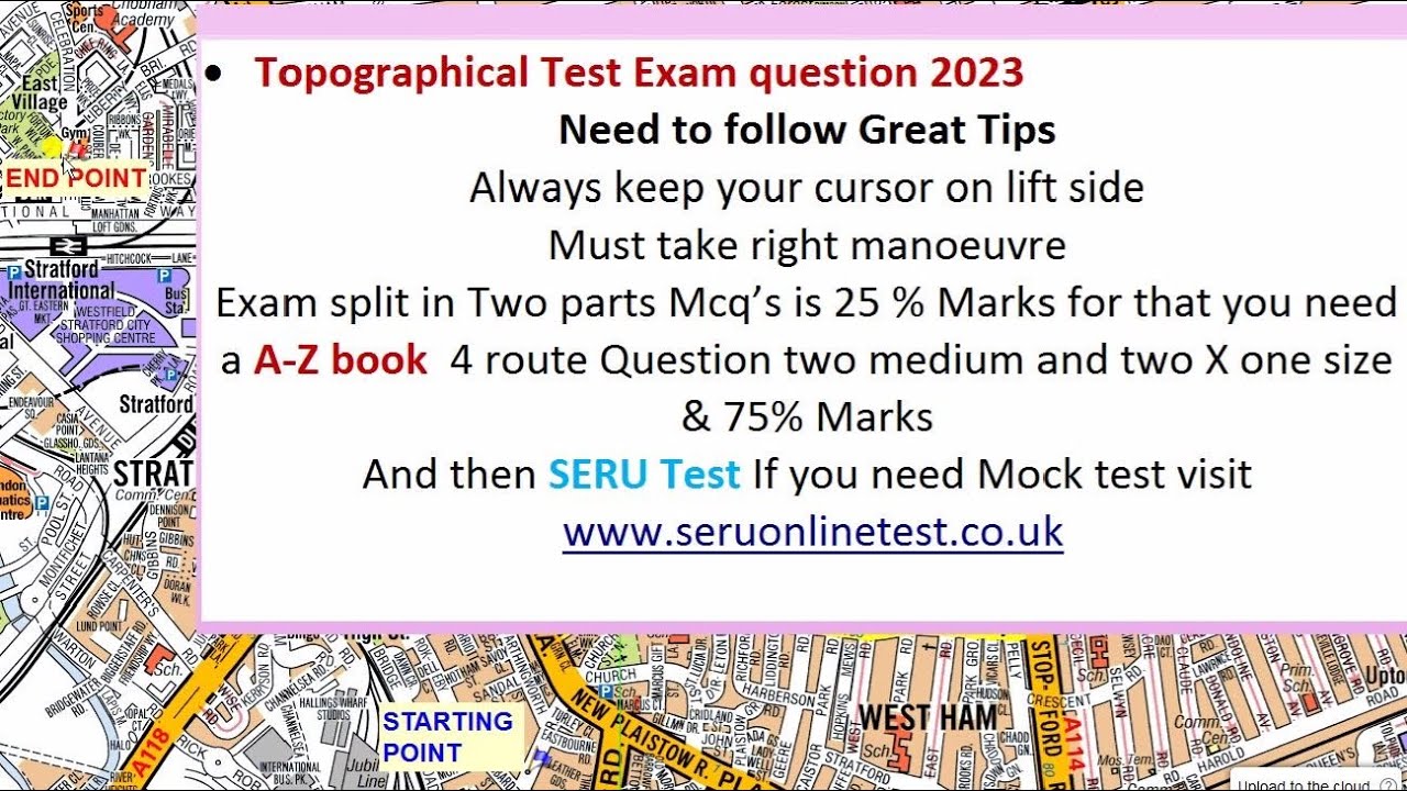 Topographical Test Question 2023 - YouTube