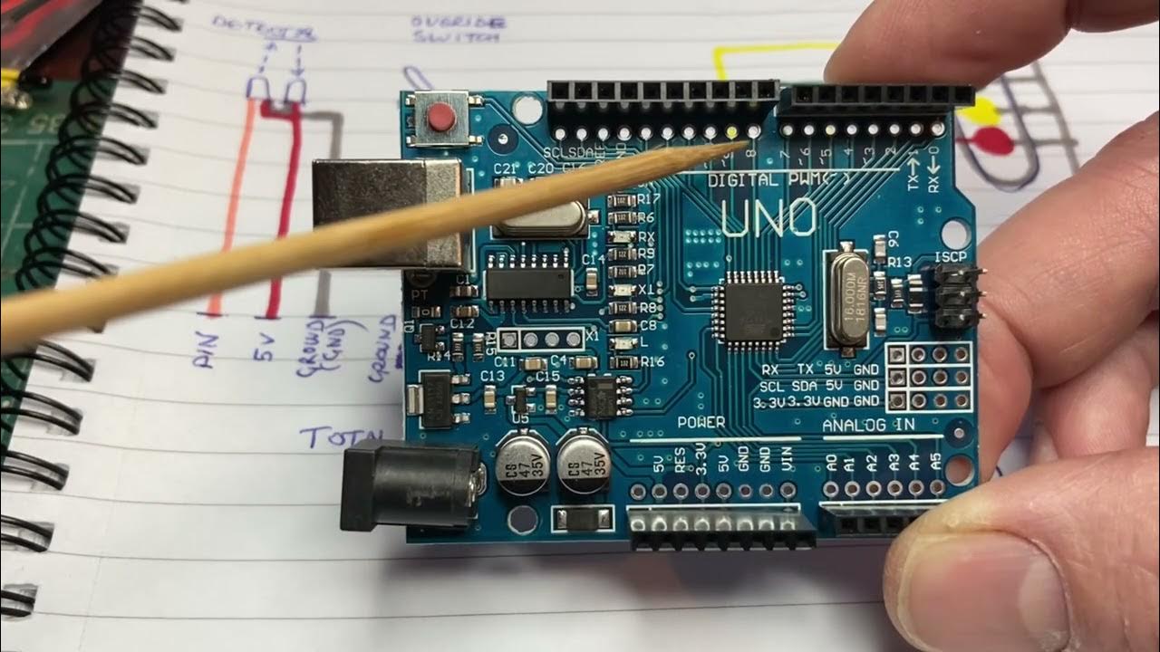 Model Railway Automatic Signal Control Using an Arduino Part 2 - Train ...