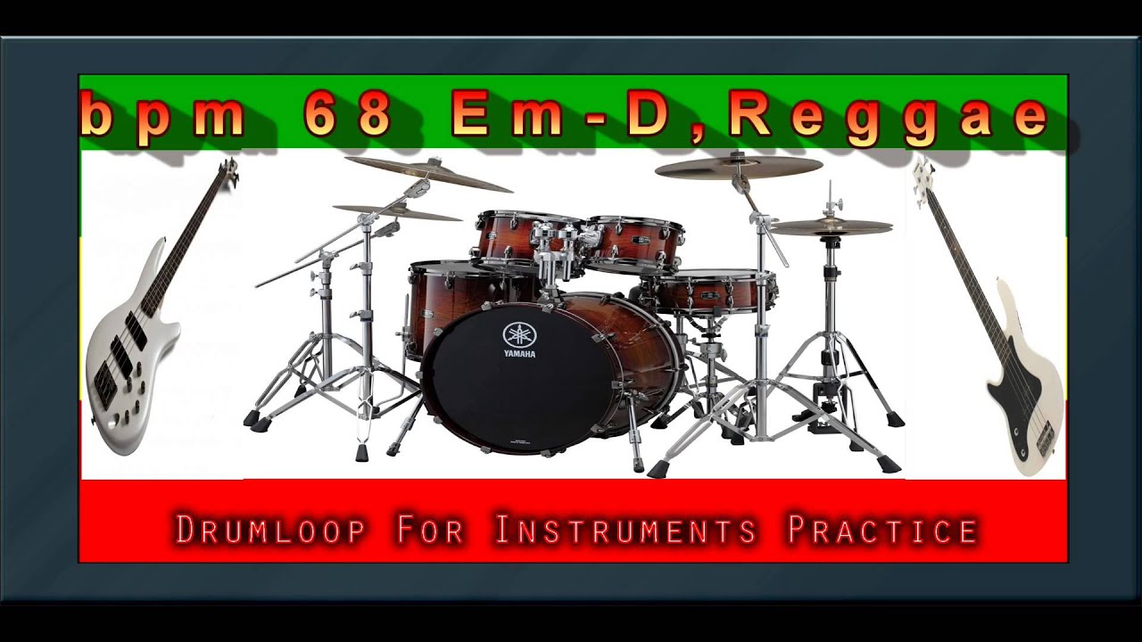 bpm 68-Em-D-Drum & Bass-Reggae ( # 14 ) - YouTube