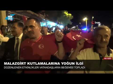 Malazgirt kutlamalarına yoğun ilgi