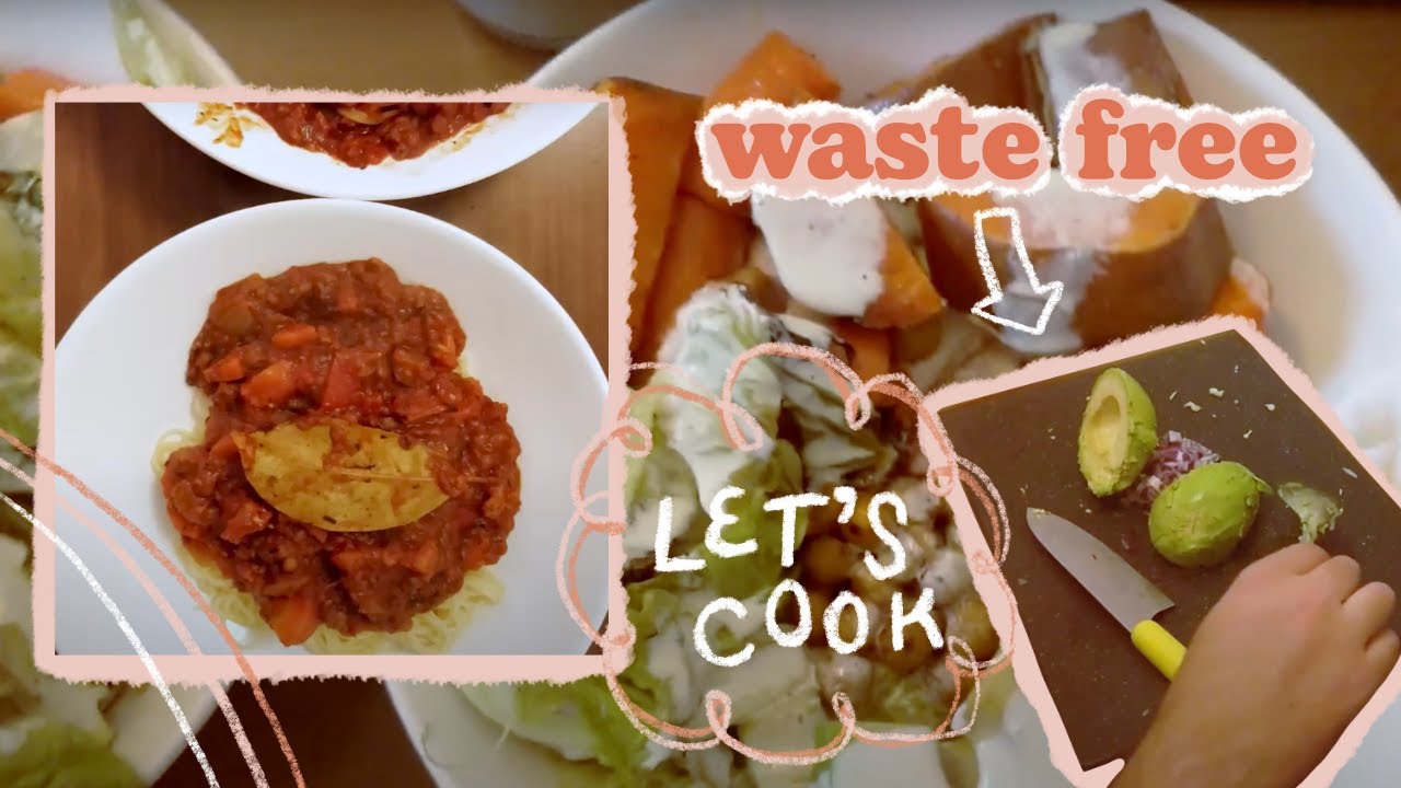 Trying out waste free cooking Three eco friendly recipes - YouTube